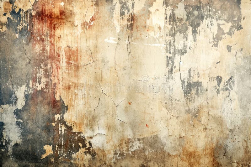 Vintage and Rustic Background with Distressed Textures. Stock Photo ...