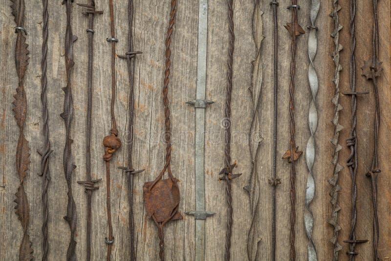 Vintage barbed wire stock photo. Image of barn, rustic - 30299188