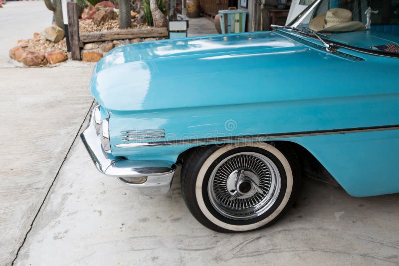 Vintage rusty blue car stock photo. Image of abandon - 300120322