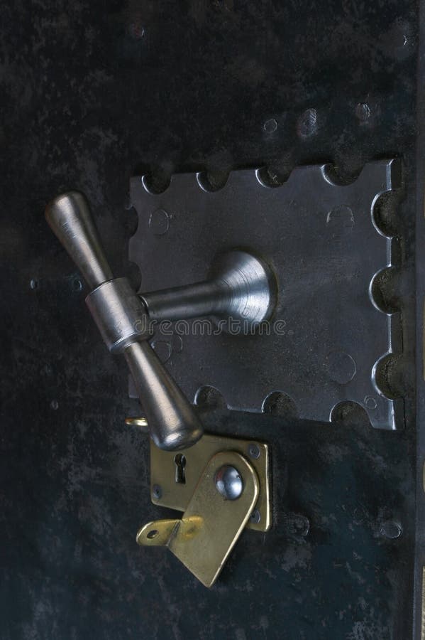 Rusty Safe of Vault Door stock photo. Image of gray, safety - 9829168