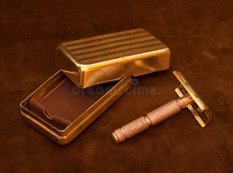 Vintage Safety Razor stock image. Image of shave, antique - 18393521