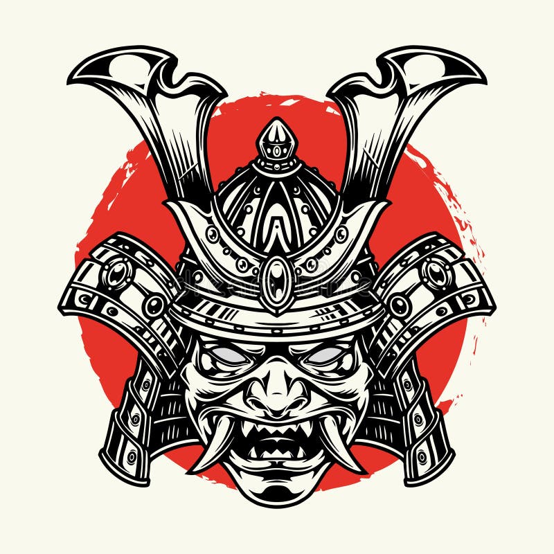 Samurai Mask Stock Illustrations – 5,878 Samurai Mask Stock ...