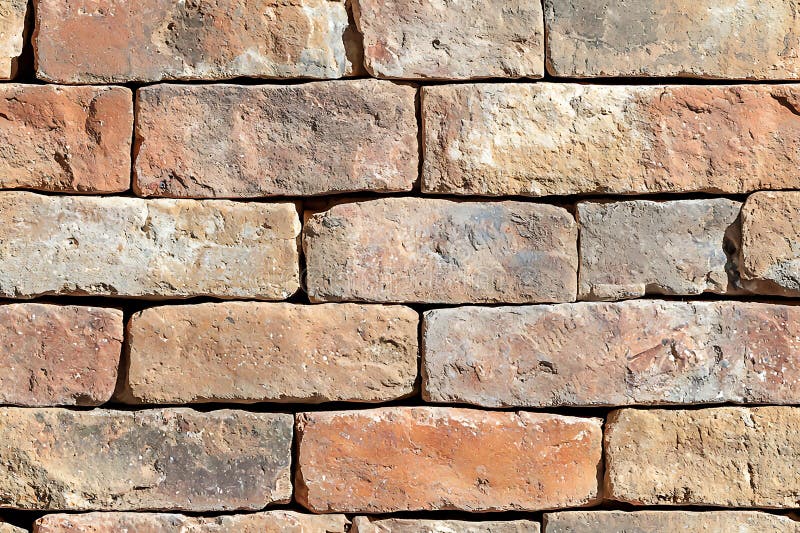 Vintage Sandstone Decorative Bricks Stock Illustration - Illustration ...