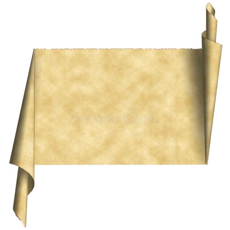Blank Scroll Template