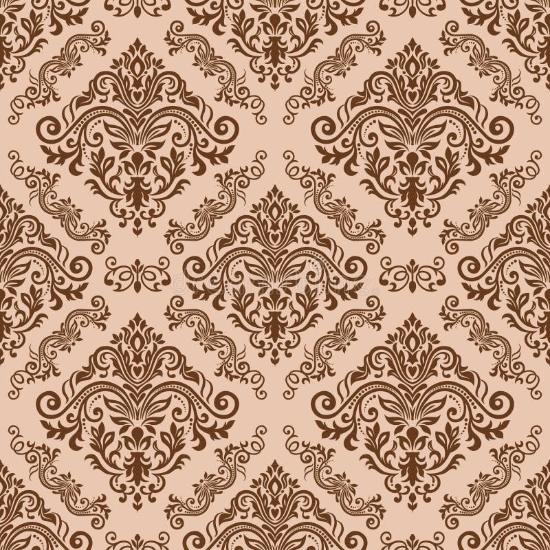 Vintage Seamless Background. Seamless Wallpape Stock Vector ...