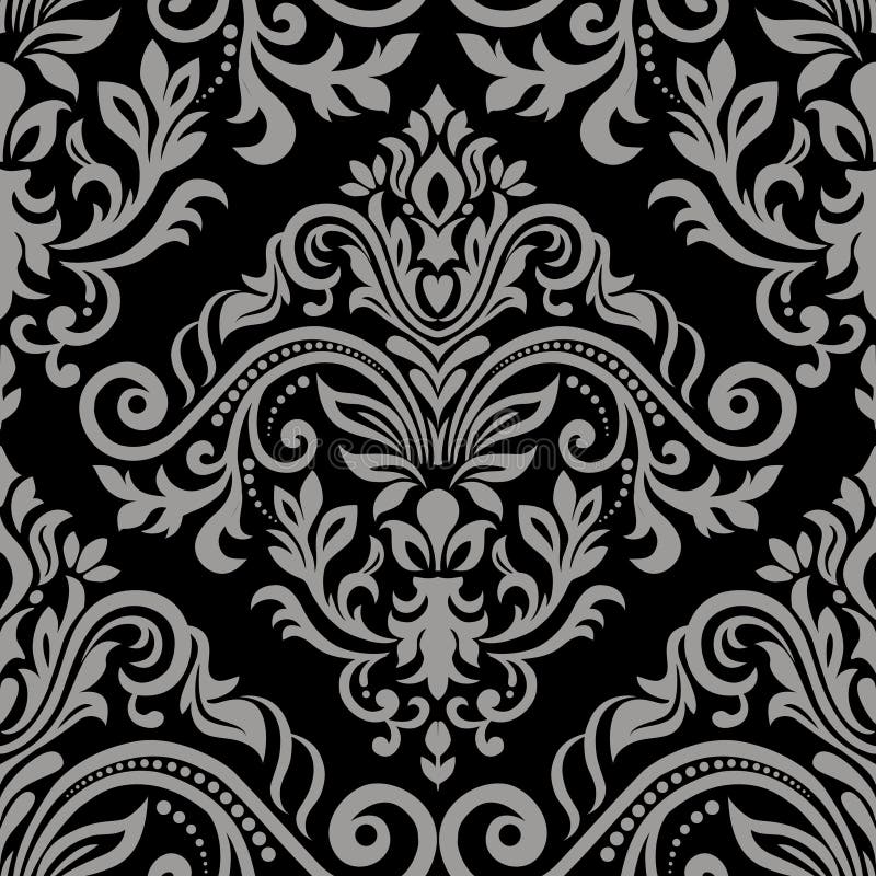 Vintage Seamless Background. Seamless Wallpaper Stock Vector ...