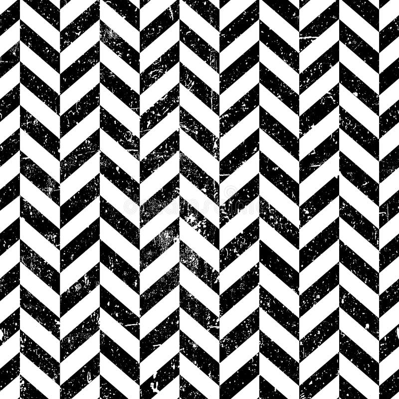Vintage Seamless Chevron Pattern Textured Stock Vector - Illustration ...