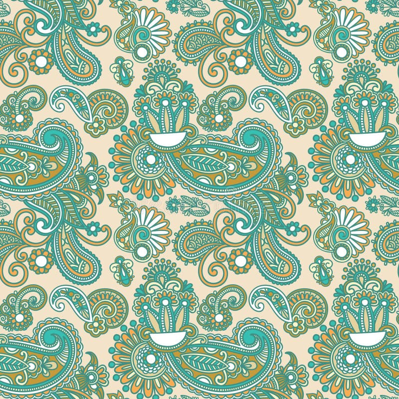 Vintage seamless pattern stock vector. Illustration of decor - 22458760