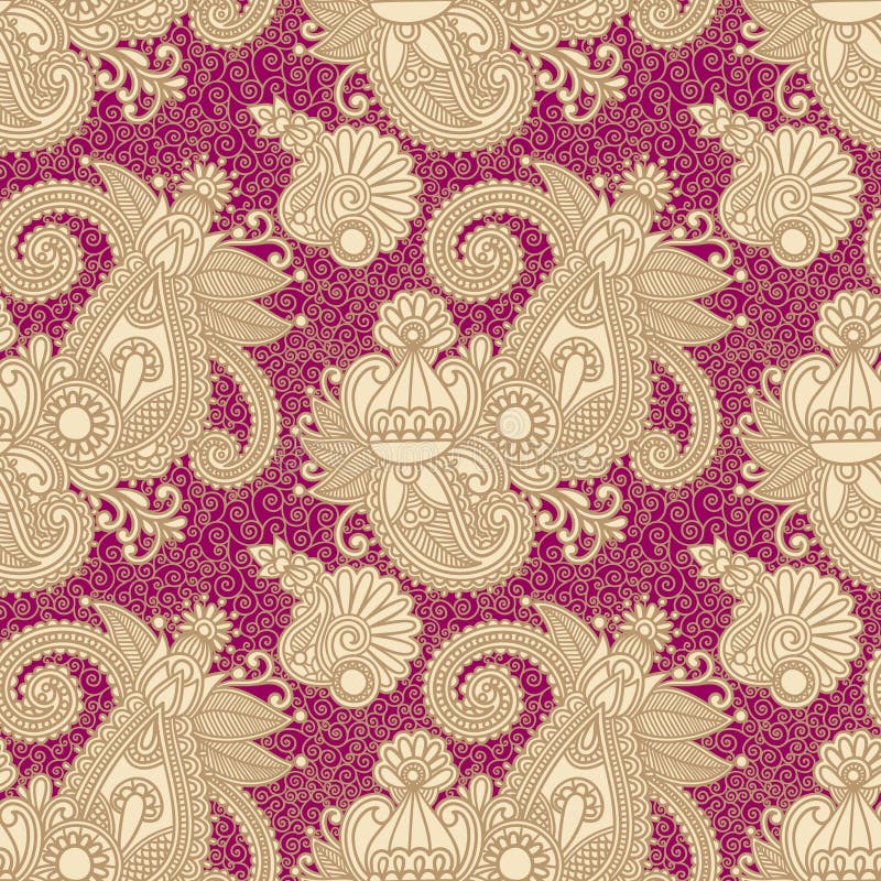 Vintage seamless pattern stock vector. Illustration of decor - 22458760