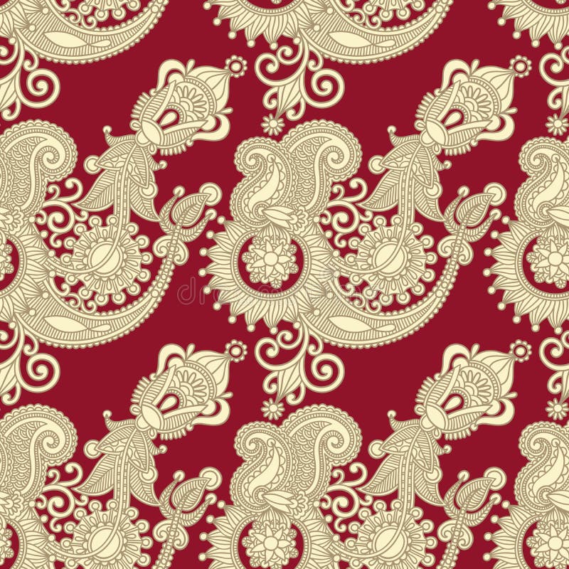 Vintage seamless pattern stock vector. Illustration of decor - 22458760