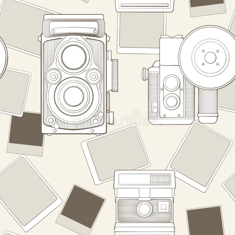 Seamless Camera Pattern Stock Illustrations – 15,128 Seamless Camera ...