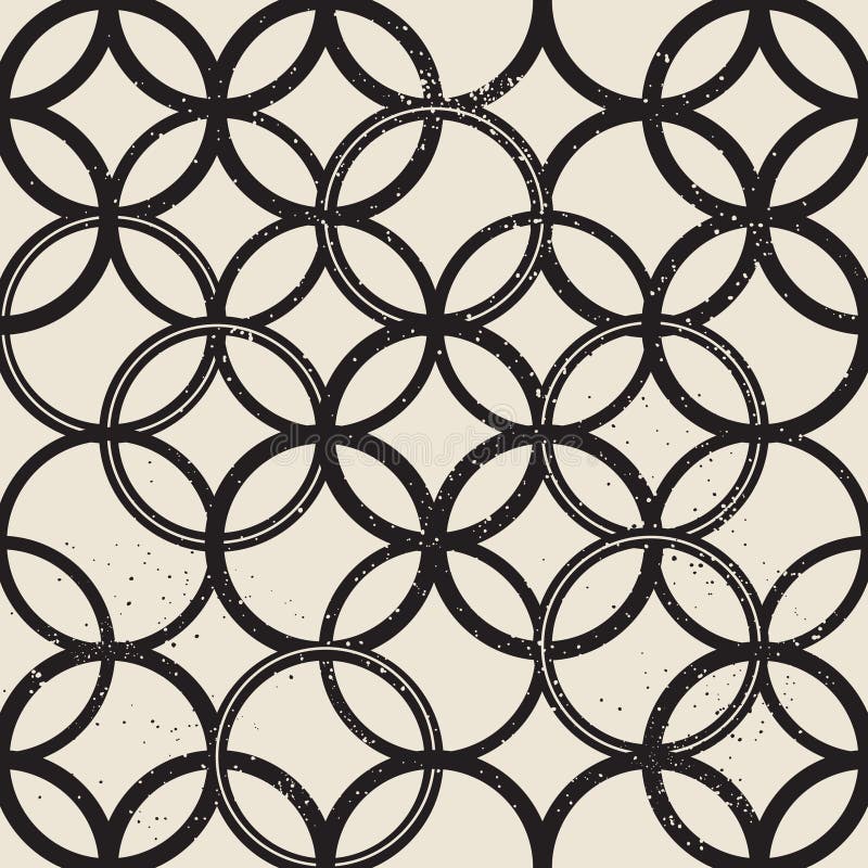 Vintage seamless pattern stock vector. Illustration of beautiful - 14961037