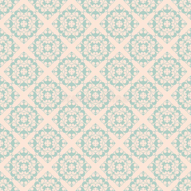 Vintage seamless pattern stock vector. Illustration of classic - 58266507
