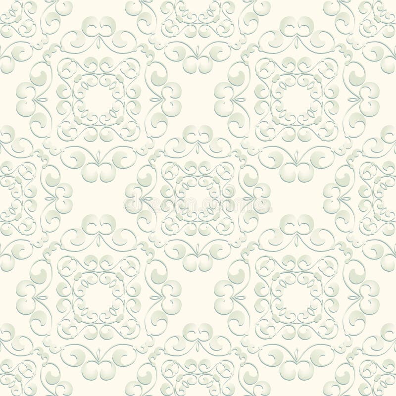 Vintage seamless pattern stock vector. Illustration of elegance - 58348409