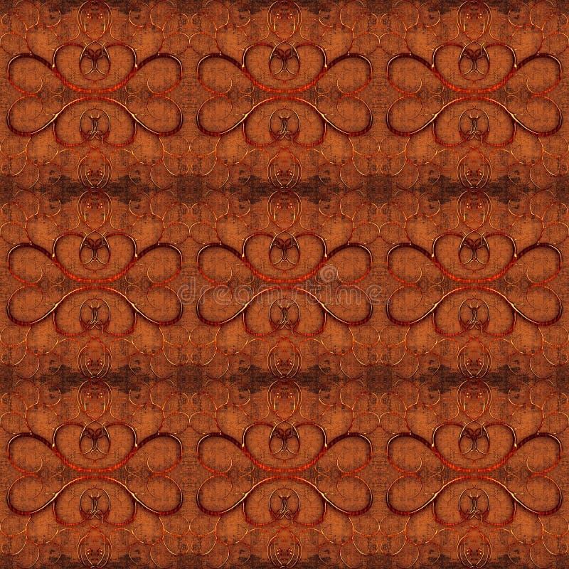 Vintage seamless pattern stock illustration. Illustration of seamless ...