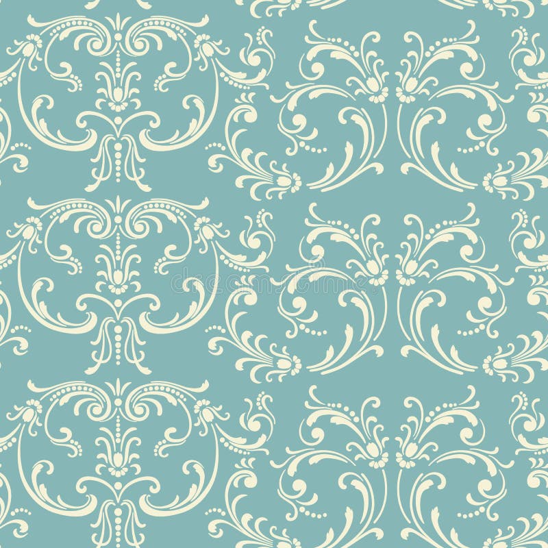 Vintage seamless pattern stock vector. Illustration of background ...