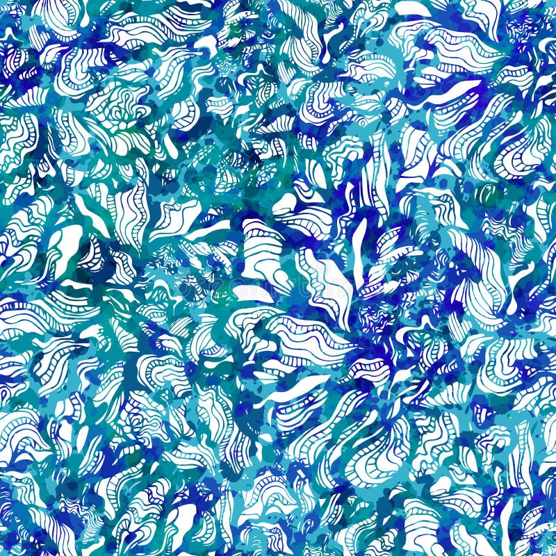 Vintage Seamless Pattern. Vector, EPS 10 Stock Vector - Illustration of ...