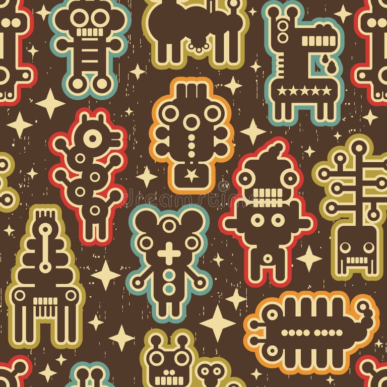 Robots Texture Stock Illustrations – 1,440 Robots Texture Stock ...