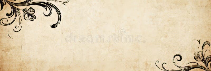 Vintage Sepia Background with Subtle Floral Design Elements, Elegant ...