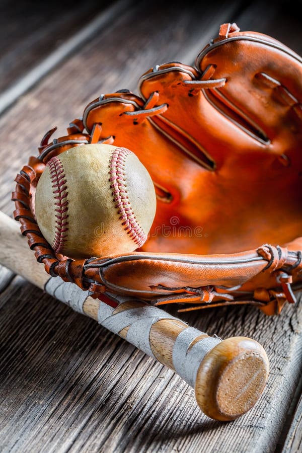 Baseball bat and ball stock photo. Image of sport, americana - 49283412