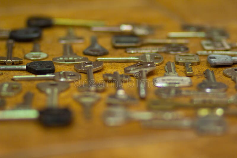 Keys to secret information stock photo. Image of education - 7612204