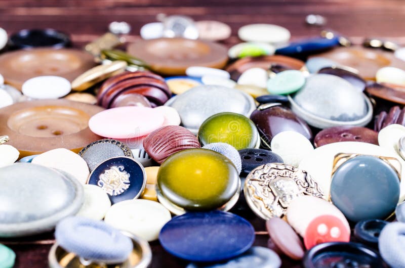 Vintage sewing buttons stock photo. Image of clothing - 56846942