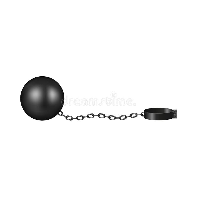 Vintage Shackle in Black Design Stock Vector - Illustration of lock ...