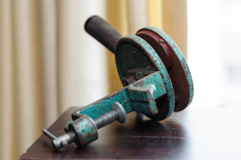 Vintage Shell Reloading Extractor Stock Image - Image of shells, armor ...