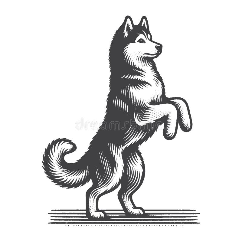 Husky Stock Illustrations – 36,435 Husky Stock Illustrations, Vectors ...