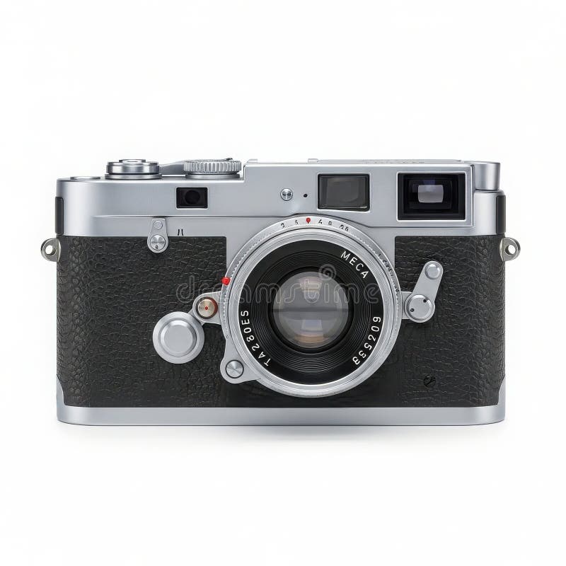 Classic Silver Rangefinder Camera Stock Illustrations – 296 Classic ...