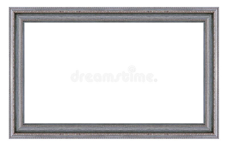 Vintage silver frame stock image. Image of antique, frame - 139953865