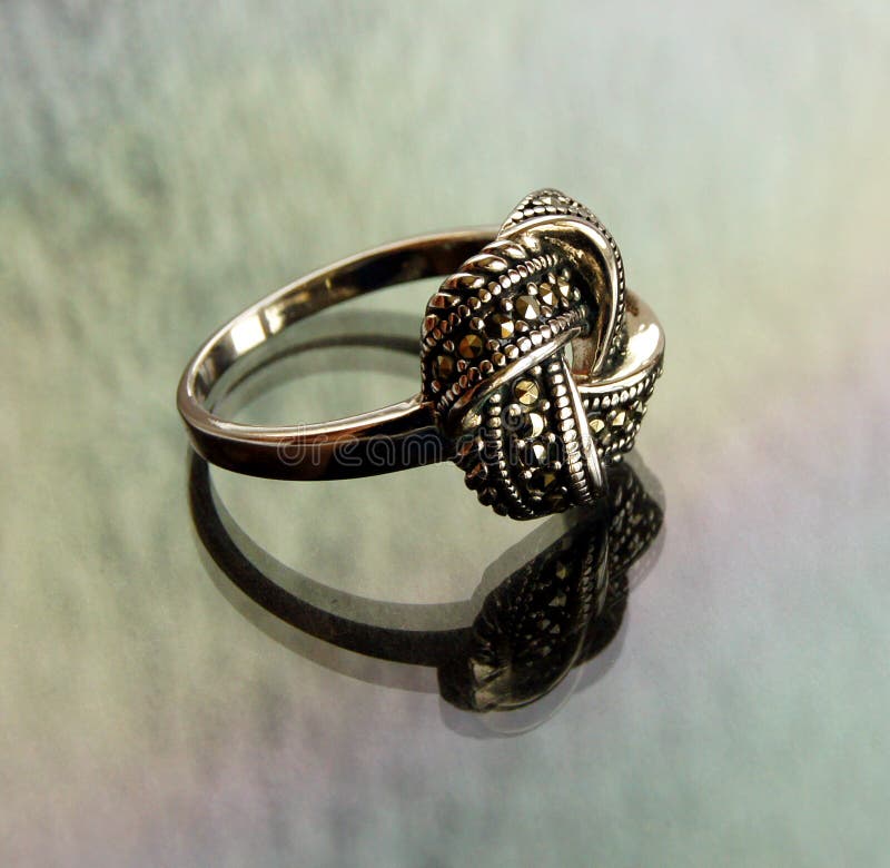 Vintage Silver Ring stock image. Image of stylish, gift - 61977681