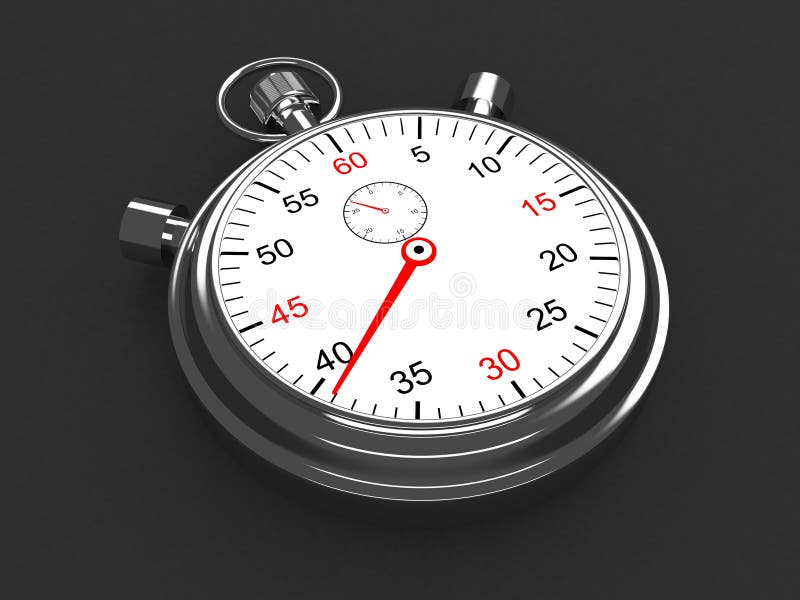 Silver Stopwatch Case and Dials with Hands Seamless Pattern Eps10 Stock ...