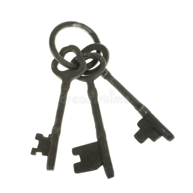 Vintage Skeleton key stock photo. Image of security, master - 56576786
