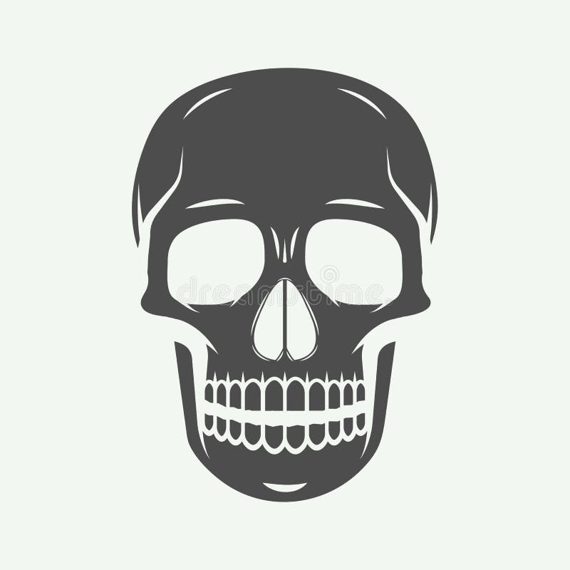 Vintage Skull Label, Emblem and Logo. Graphic Art Stock Vector ...