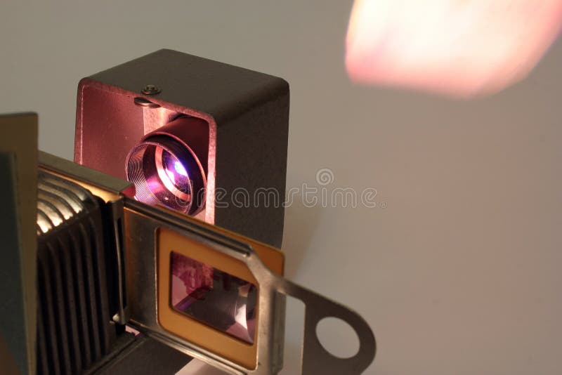 Vintage slide projector stock image. Image of screen - 78722757