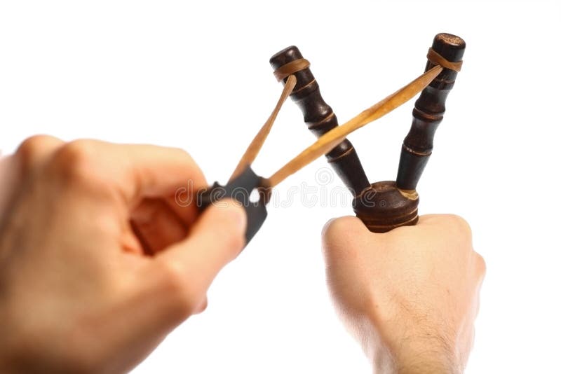Vintage slingshot stock photo. Image of holding, security - 37878828