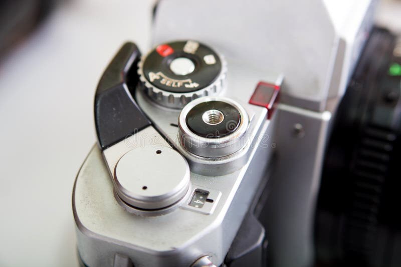 Vintage SLR Camera stock photo. Image of black, pretty - 41736246