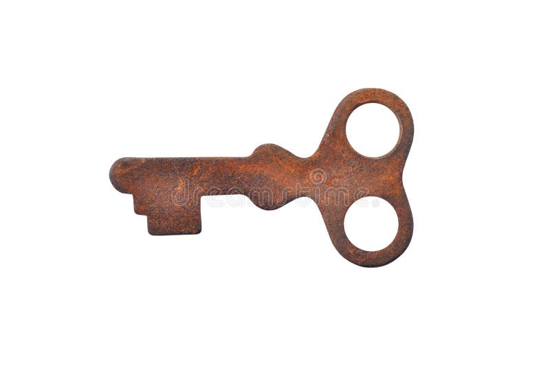 Vintage small rusty key stock image. Image of security - 29410099