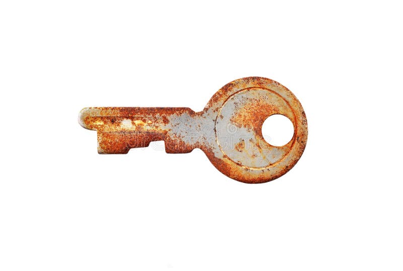Vintage small rusty key stock photo. Image of safety - 29511766