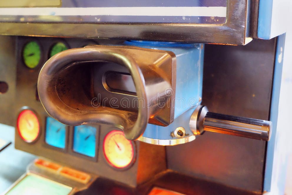 Vintage Soviet Game-playing Machine Stock Image - Image of recreation ...