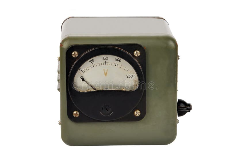 764 Vintage Voltmeter Stock Photos - Free & Royalty-Free Stock Photos ...