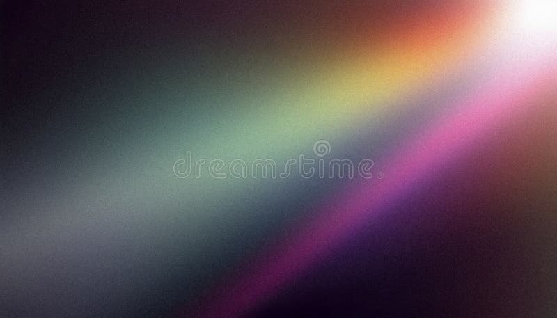 Vintage Spectrum Light Overlay with Grain Texture Stock Image - Image ...