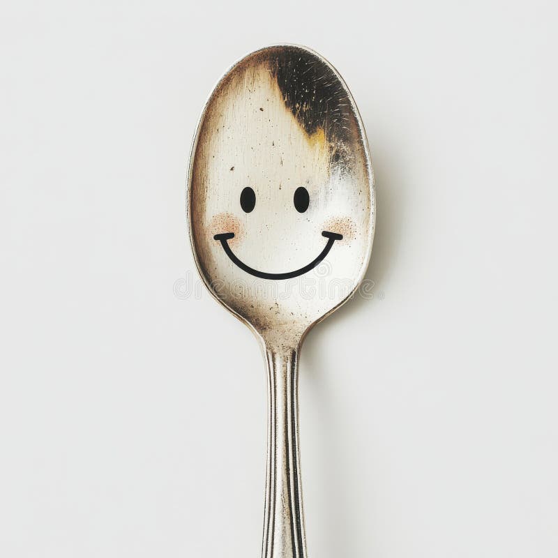 Vintage Spoon Smiling Face Drawn Stock Photos - Free & Royalty-Free ...