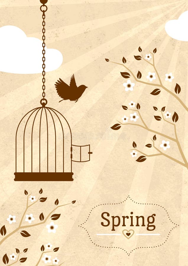 Vintage Spring Stock Illustrations – 797,574 Vintage Spring Stock ...