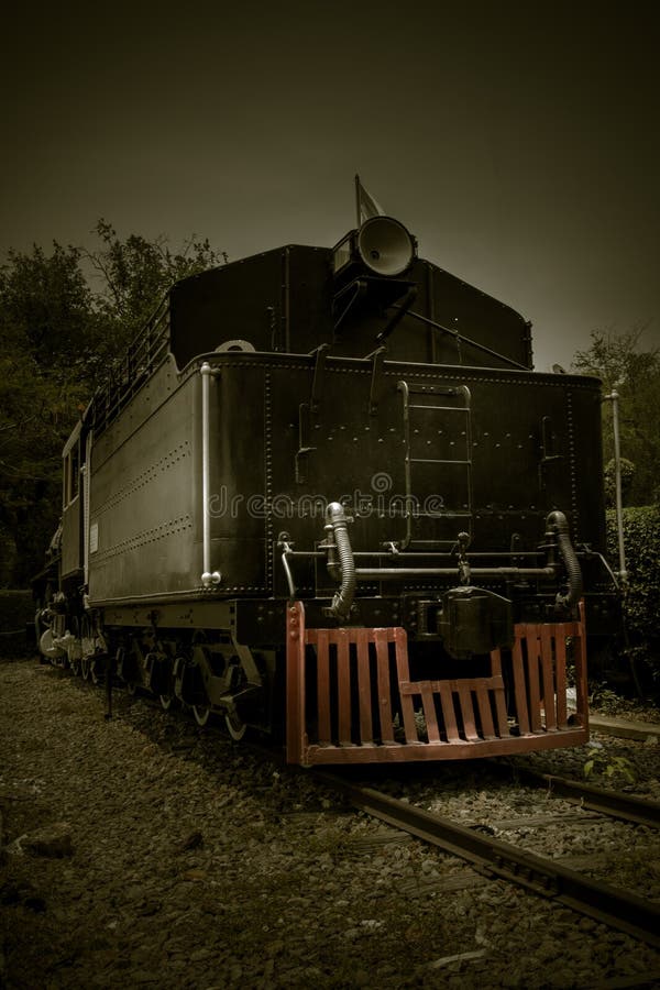 Vintage Steam Engine Locomotive Train Stock Image - Image of iron ...