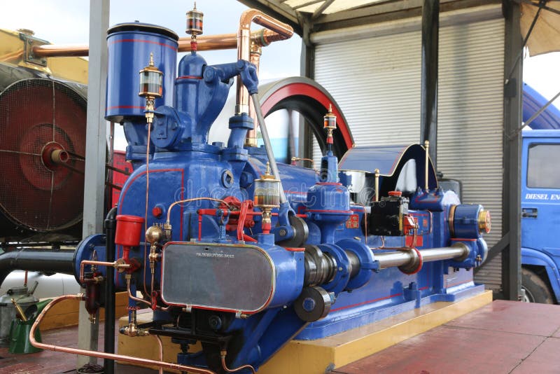 Vintage steam engine stock photo. Image of steam, vintage - 203808494