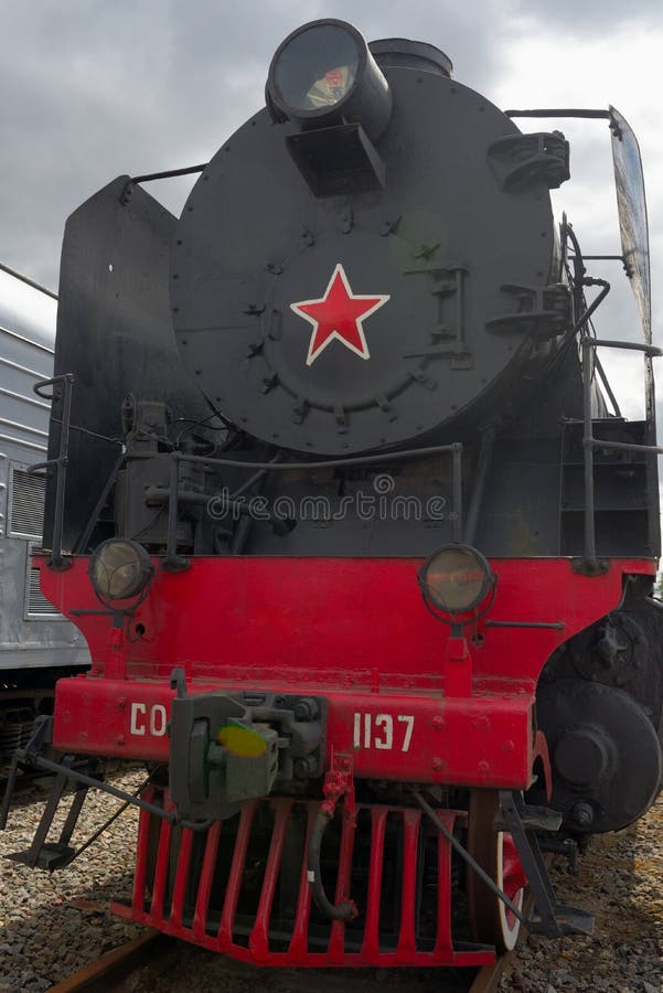 Vintage Steam Powered Railway Train Stock Photo - Image of excursion ...