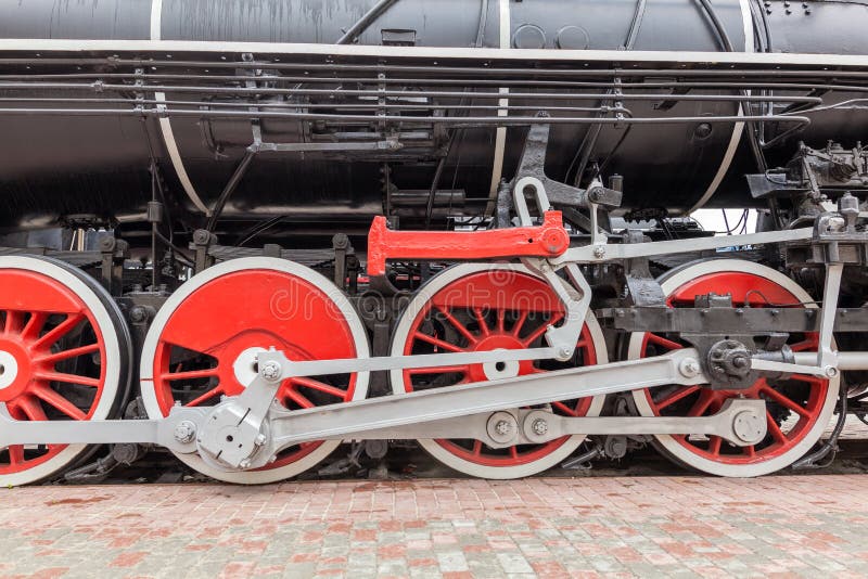 Vintage, Steam Train Close-up Stock Image - Image of train, trains ...
