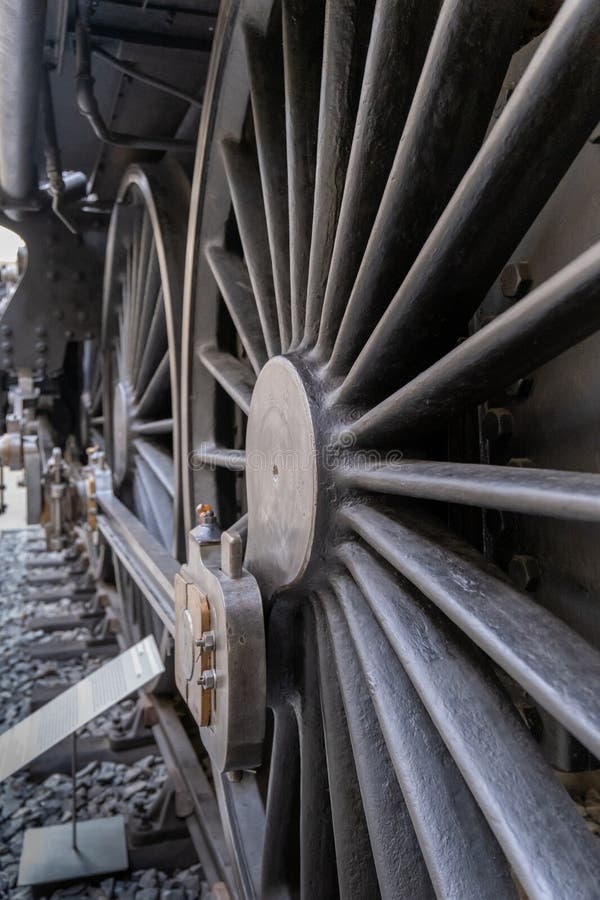 Vintage Steam Train Wheels stock image. Image of coal - 341558255